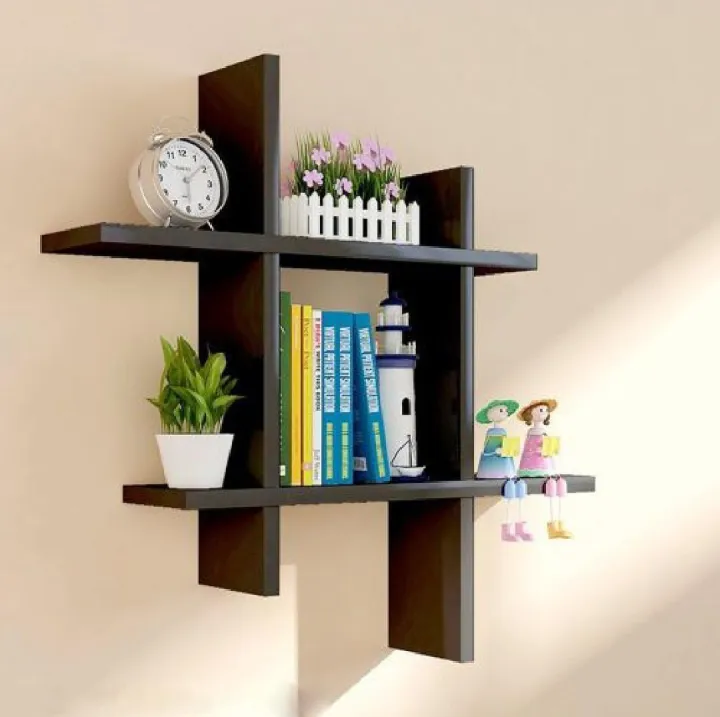 Wall mounted decoration shelf Book shelf Storage shelves Wall hanging ...