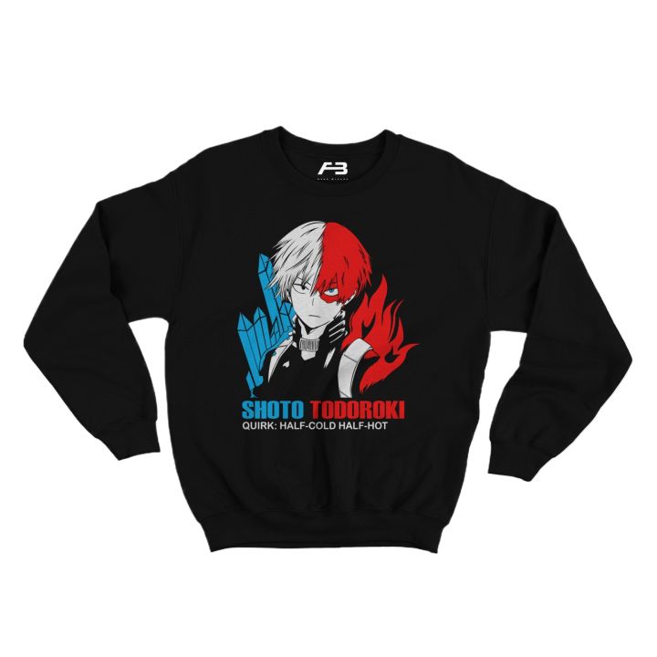 Sweatshirt shoto todoroki Trendy Design For Men and Women | Daraz.pk