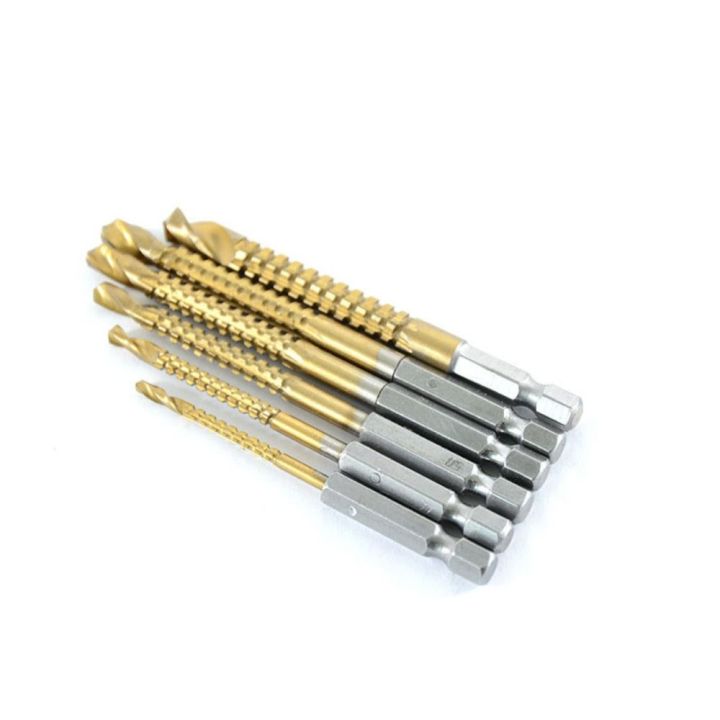 Durable Hole Opener Serrated Drill Bit High Speed Steel Hexagonal Shank ...