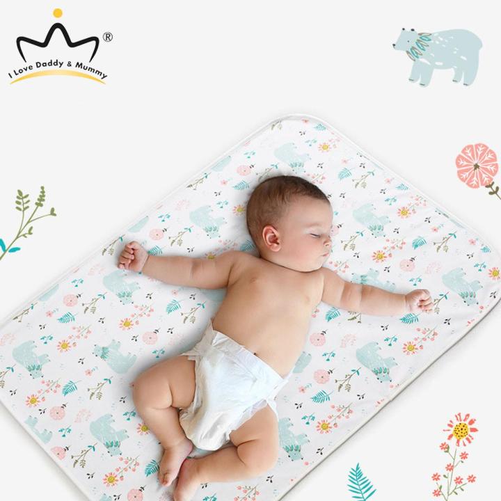 I LOVE DADDY&MUMMY-50*70 CM Baby Infant Diaper Cute Cartoon Animals ...