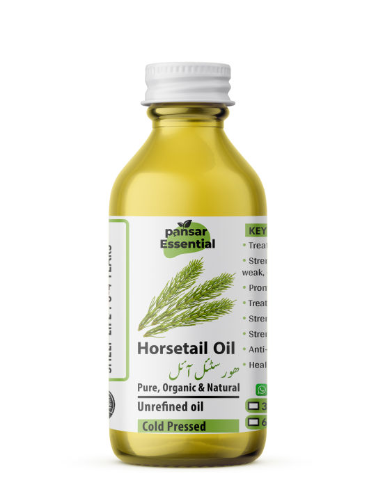 Pansar Essential Horsetail Oil for Hair Growth, Dandruff Control, Nail ...