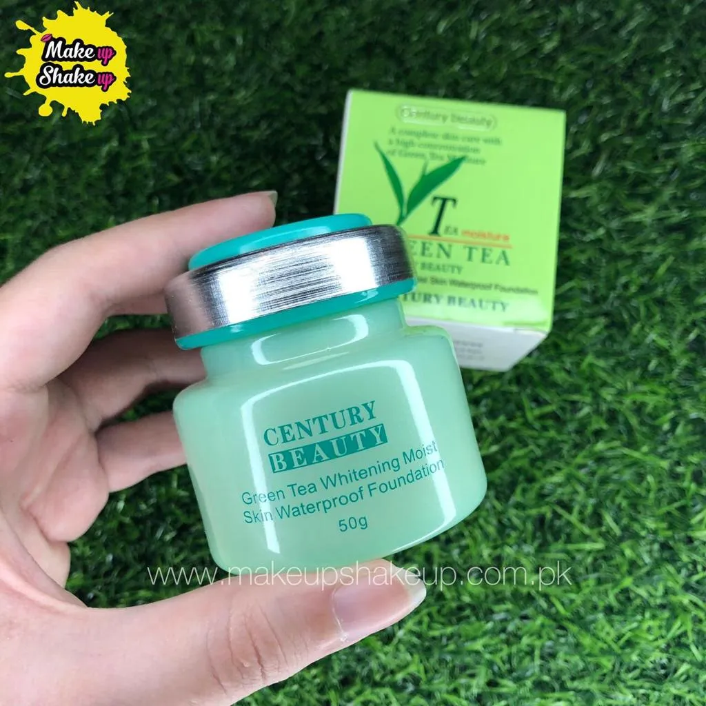 VC Century Beauty Green Tea Foundation Water Proof 50g | Daraz.pk