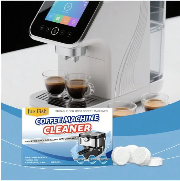 Coffee Machine Descaling Tablets – 12-Piece High-Efficiency Cleaner for ...