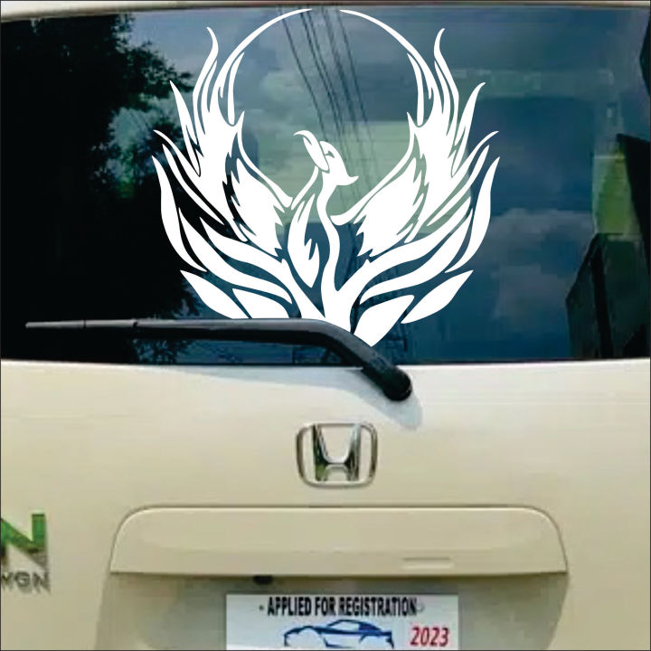 Vinyl Sticker Decal Phoenix Rising from The Fire ATV Car Garage Bike ...