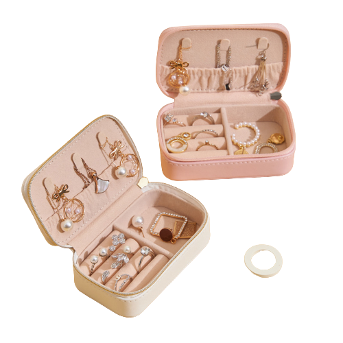 New Jewelry Organizer Display Travel Case Boxes Portable Locket ...