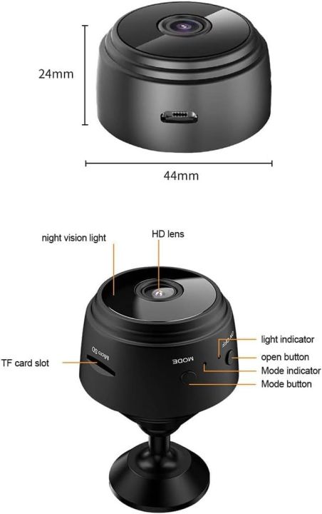 A9 Mini Camera WiFi 1080P HD IP Camera Home | Daraz.pk