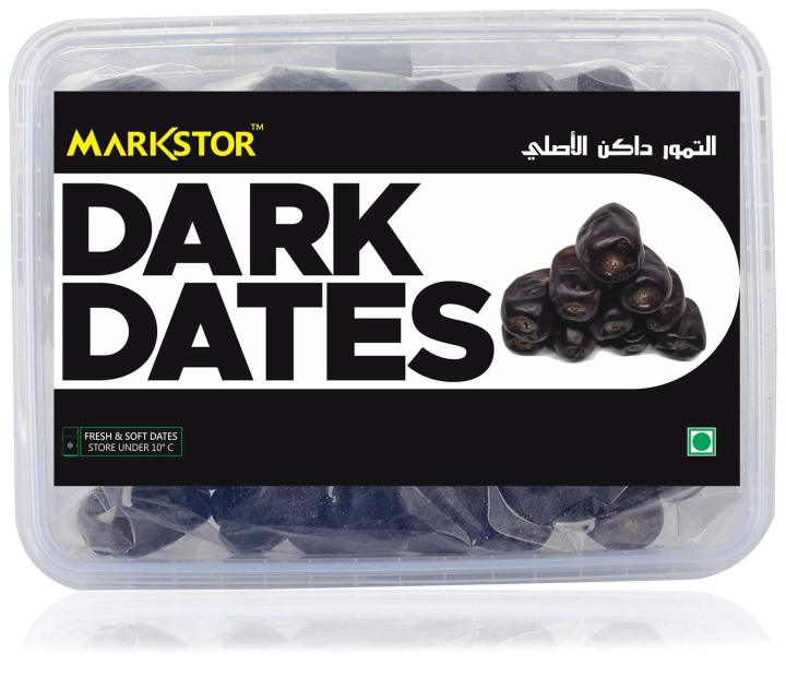 Markstor Dark Dates - Premium Fresh & Soft Dates - 400g | Daraz.pk