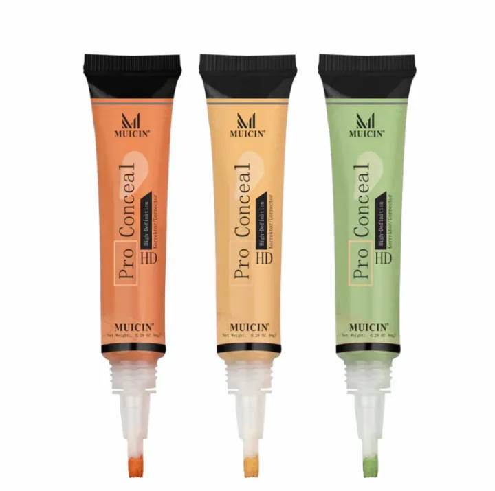 LA High Coverage Concealer Color Corrector (Pack of 3) – Orange, Yellow ...