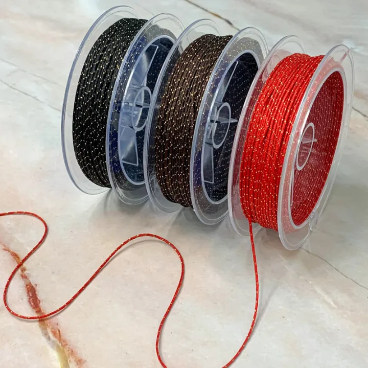 New product sprinkler gold No. 72 line jade thread hand-woven rope ...