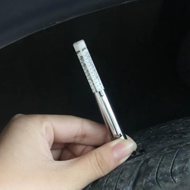 Car Auto Digital Accurate Mark Tire Ruler Measuring Pen Depth Gauge ...