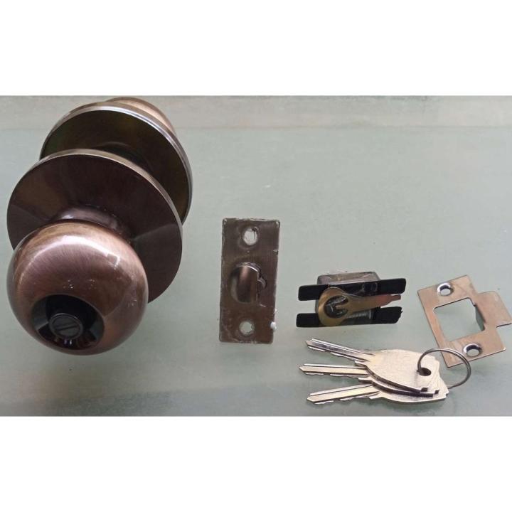 STANDARD KNOB LOCK - DOOR ROUND LOCK | Daraz.pk
