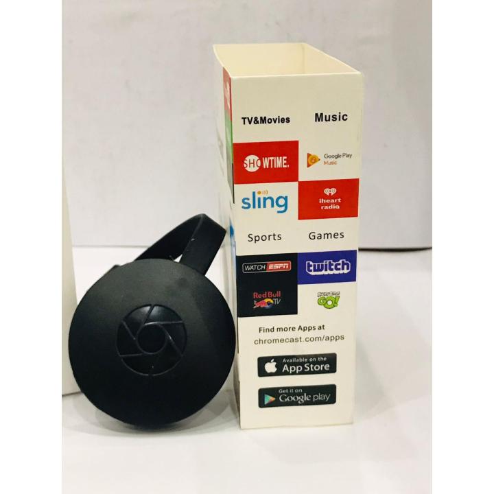 Google Chromecast - Streaming Device with HDMI Cable - Stream Shows ...