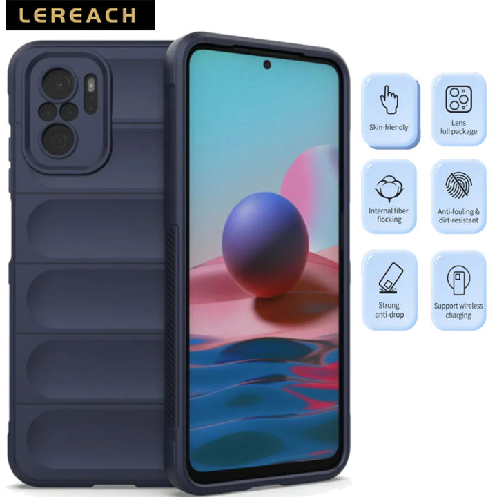 Lereach For Xiaomi Redmi Note 10 4G / Redmi Note 10S Cover Case Liquid ...