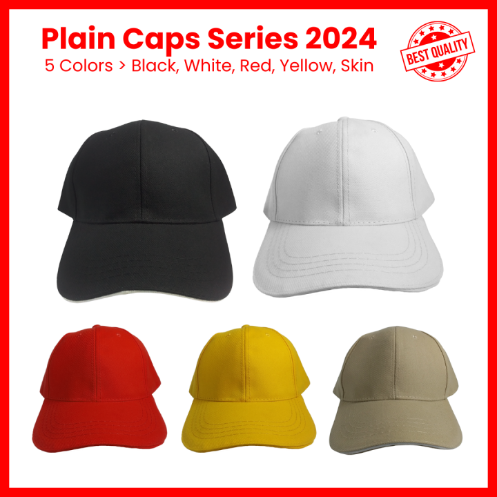 Original Branded Plain Caps for Men, Women, and Kids | Simple Black ...