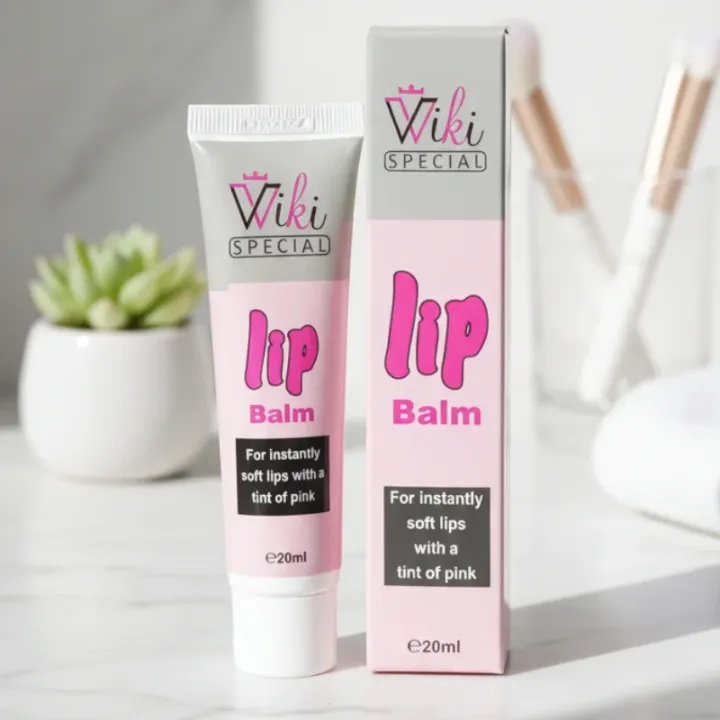 Wiki Special Pink Color Lip Balm 20ml Moisturizing Natural Tint Smooth ...
