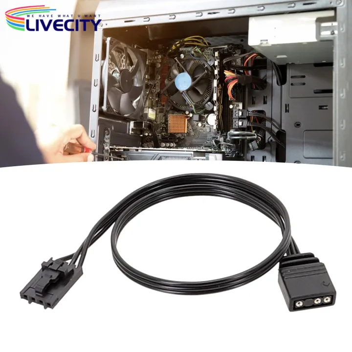 Argb Controller Connector Cable Enhance Pc's Aesthetics with 25cm Argb ...