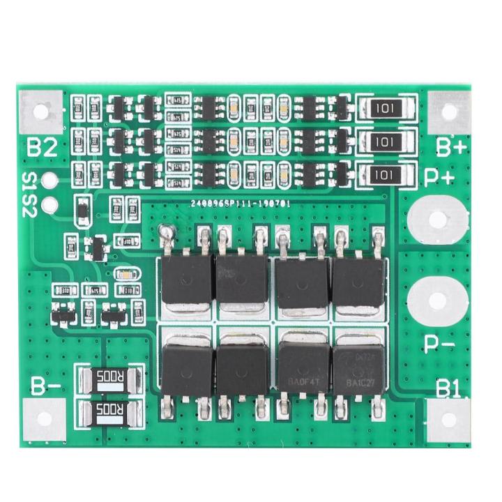 3S 12V 25A Li-ion 18650 Lithium Battery Protection Board BMS Short Circuit Protection | Daraz.pk