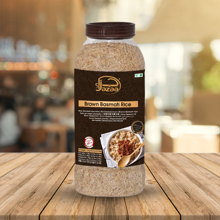 Jazaa Brown Basmati Rice 1.5 Kg | Daraz.pk