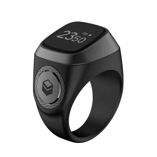 World's first Muslim Qibla Zikr ring - Digital counter tasbeeh - 20mm ...