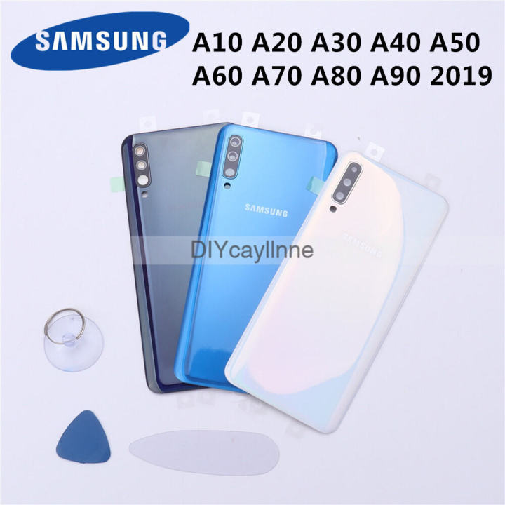 Back Housing Cover Glass for Samsung Galaxy A50 2019 Back Case Door ...