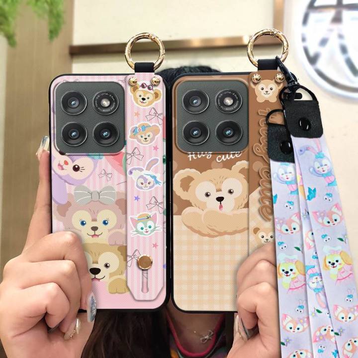 Wristband Anti-dust Phone Case For MOTO Edge 5G 2025 Phone Holder Anti ...