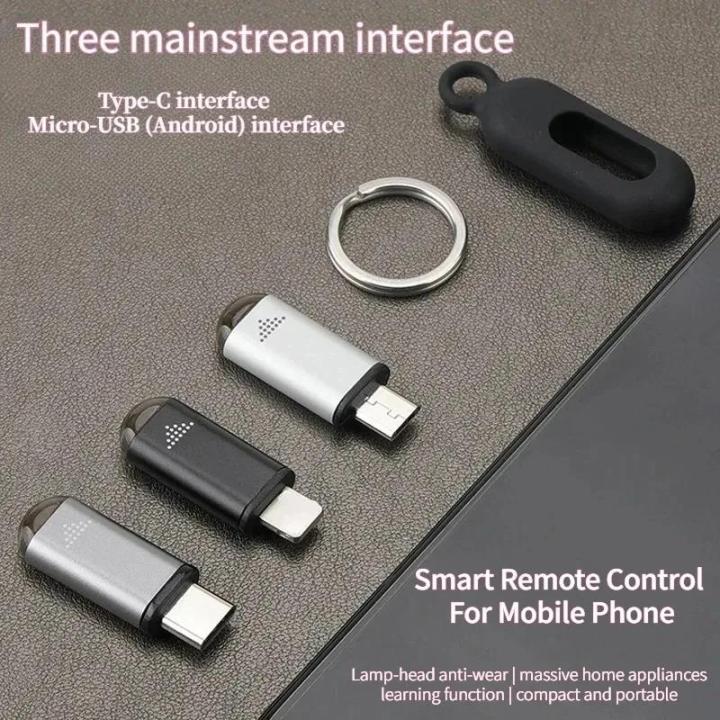 Smartphone Remote Control IR Blasters Type C Universal Smart Infrared ...