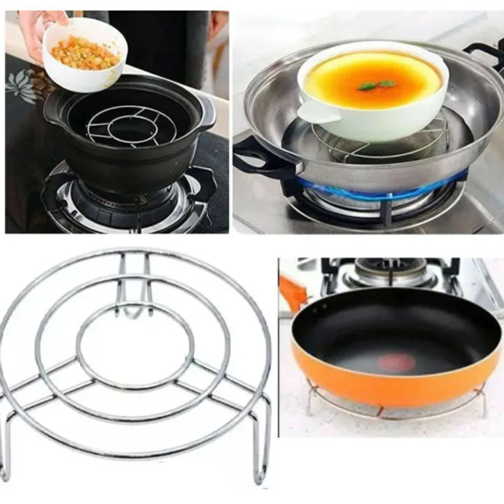 Hot Pot Stand / Handi Stand | Stainless Steel & Heat-Resistant Pot ...