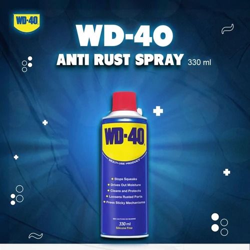 WD 40 Antirust Spray Lubricant - 330 ml Multiuse Product Made in UK ...
