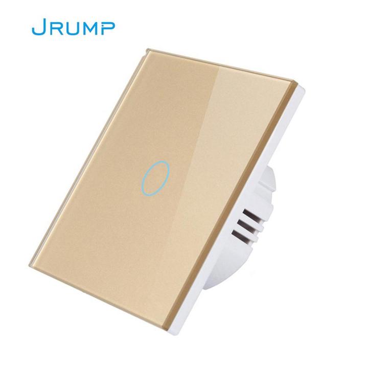 EU Standard Touch Switch Interruptor Light Switches Wall Switches AC110 ...