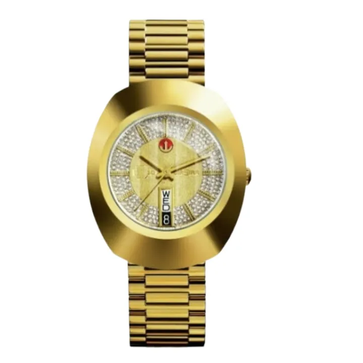 Best Quality Stunning Mechanical Watch in Gold Color For Men -Pack 01 ...