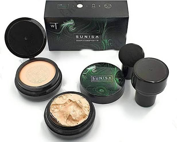 Sunisa Mushroom Head Air Cushion Foundation Natural BB Cream Whitening Moisturizing Waterproof ...