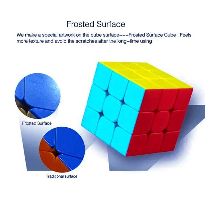 Stickerless 56mm Qiyi Warrior S Rubiks Cube 3x3 - Magic Speed Cube ...