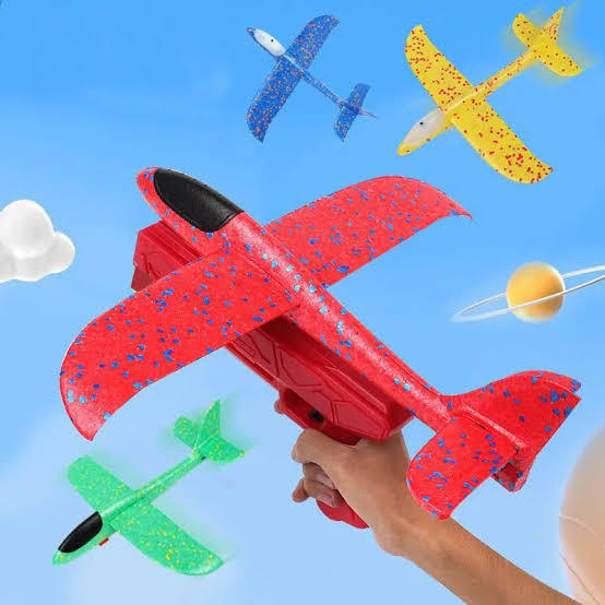 Airplane Launcher Toy Bubble Catapult Airplane Toy One Click Ejection ...