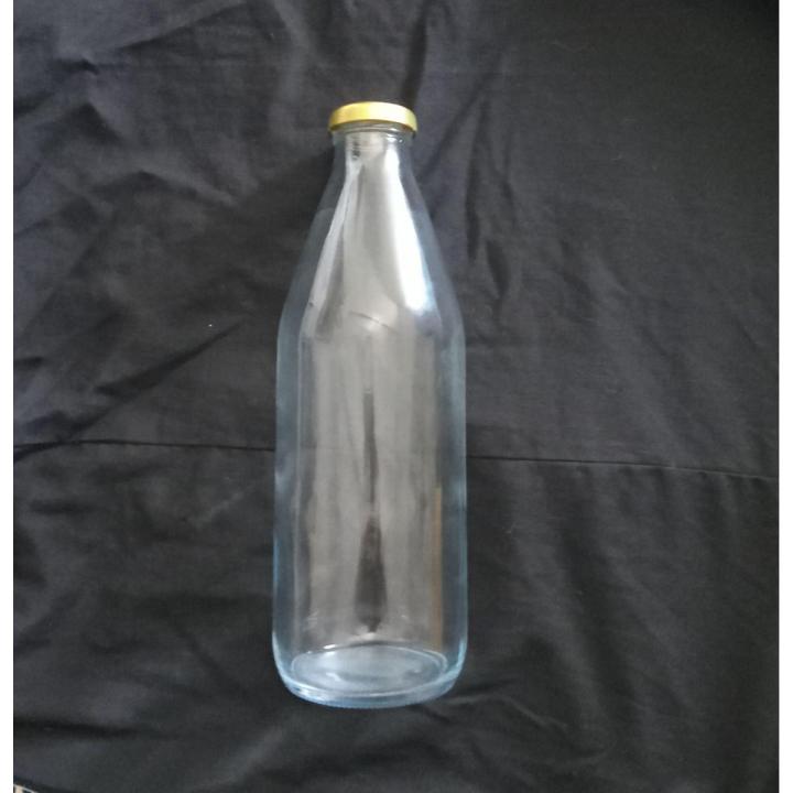 Glass Water Bottle1 liter | Daraz.pk