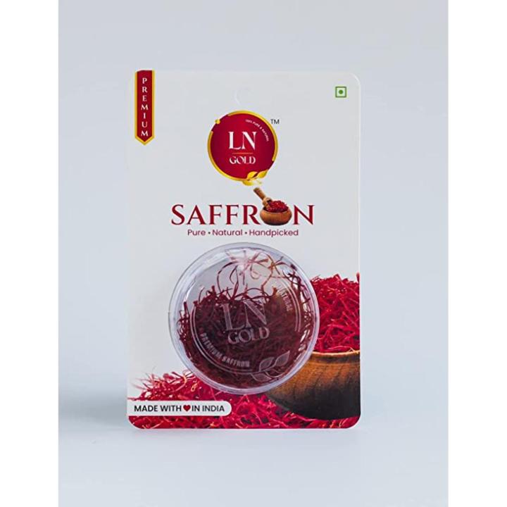 LN Gold Saffron, Original Kashmir Saffron/ Kesar/ Keshar (Certified ...