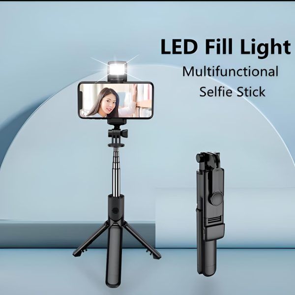 Selfie Stick Tripod R1s Bluetooth Remote Control Tripod Selfie Stick ...
