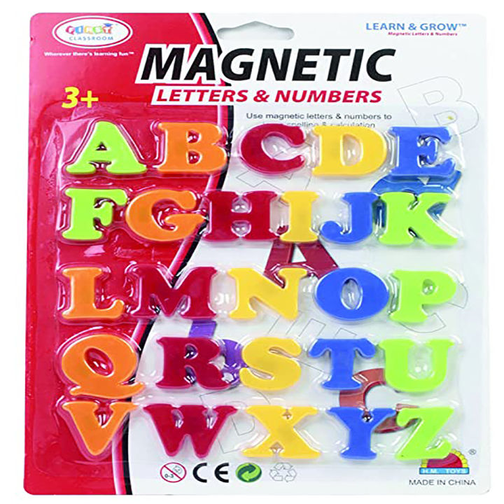 Initial Magnetic Capital Letters for the Classroom. | Daraz.pk
