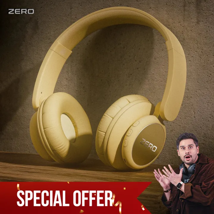 Zero® Storm Headphones | Wireless Over-Ear Headphones with Deep Bass ...