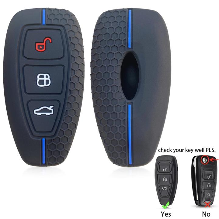 silicone key cover keyless shell for Ford Focus mk3 mk4 Station wagon ...