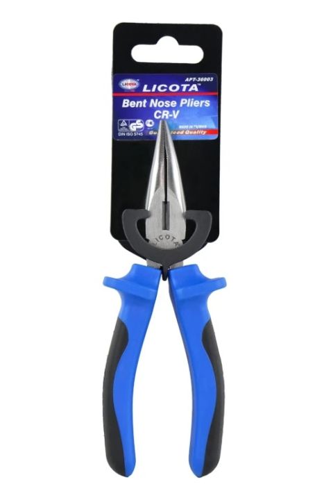 MS - Licota Made in Taiwan Bent Nose Plier 6" (160mm) CR-V | Daraz.pk
