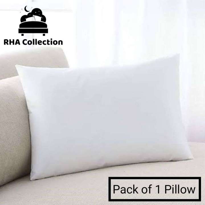 Special White Bed Pillow (pack of 1)_Filling imprted ball fiber ...