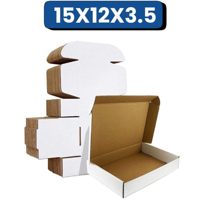 (15x12x3.5 inch) Pack of 10 / 15 / 25 Mega Mailer Box for Business ...