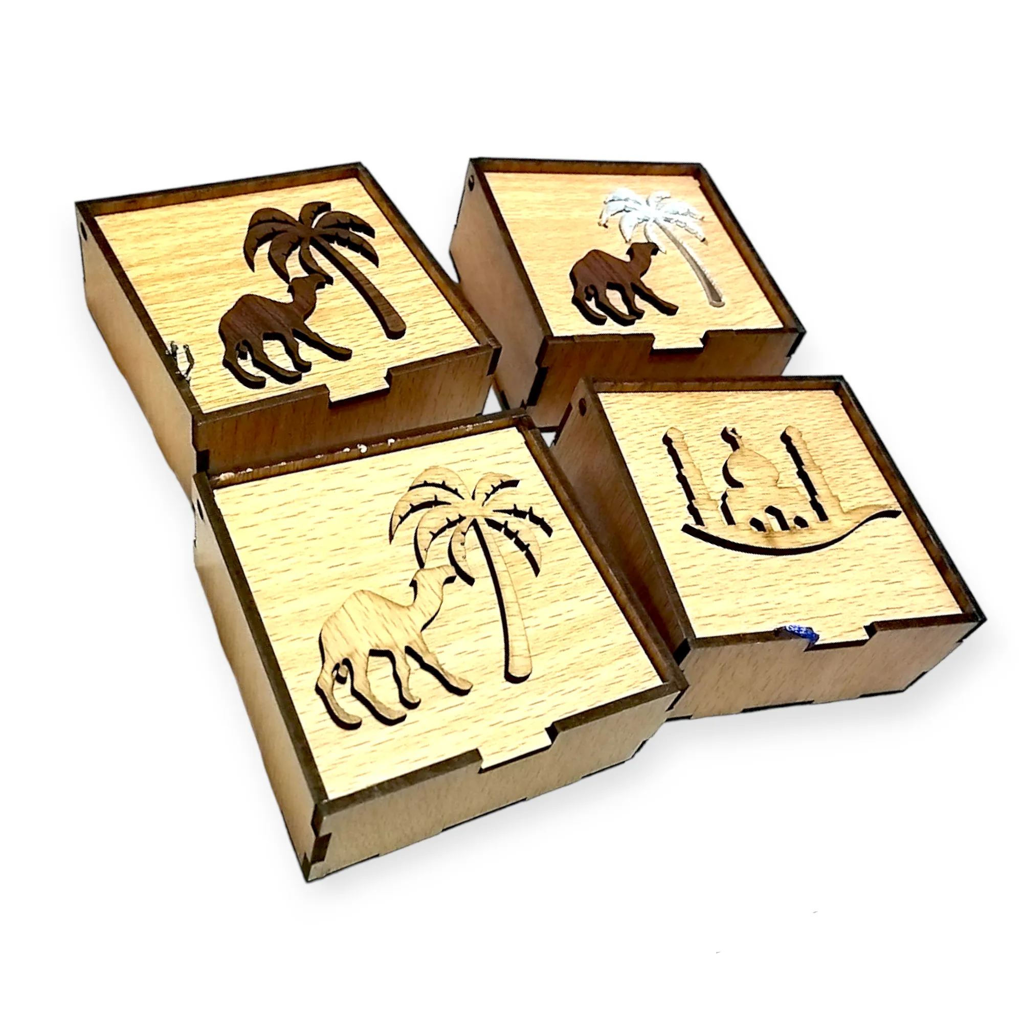 Wooden Box Ramadhan Special Box Wit Free Itar and Tasbih, (2.5 *2.5 * 1 ...