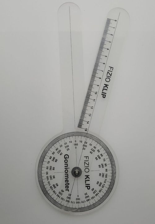 goniometer set of 5. ranging from larger goniometer for larger ...