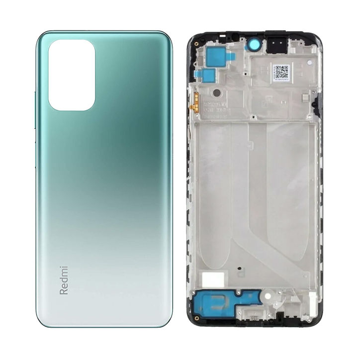 Xiaomi Redmi Note 10 Rear Complete Body Casing Housing Replacement For Redmi Note 10 - Green ...