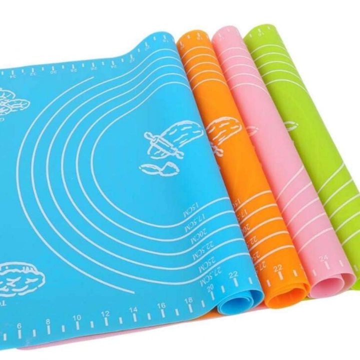 Kitchen Baking Mat - Extra Large [For rolling rotis, pizza, cakes and ...