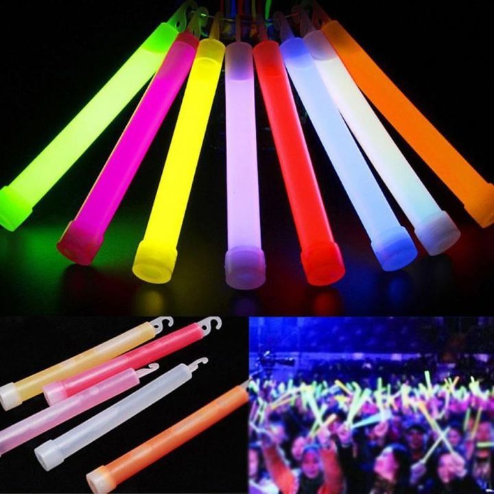Premium Plastic Glow Sticks Colorful Luminous Emergency Neon Sticks ...