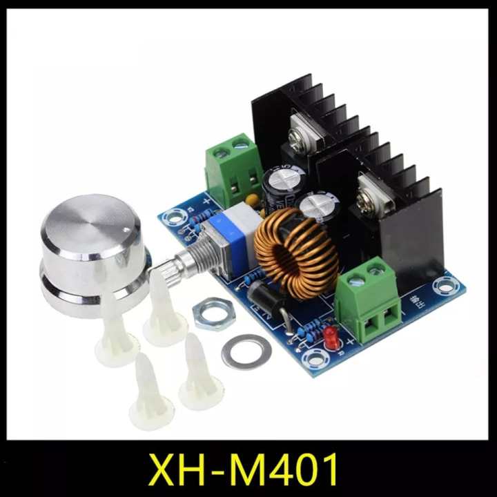 XH-M401 DC-DC PWM Motor Speed Regulator Dimmer Step Down Buck Converter ...