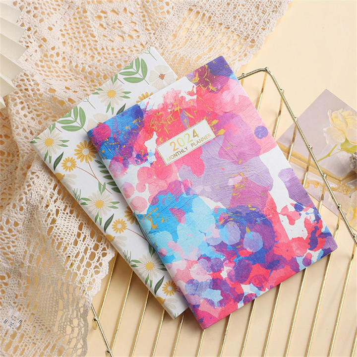 2024 A5 Agenda Planner Notebook Diary 365 Days Planner Goal Habit ...
