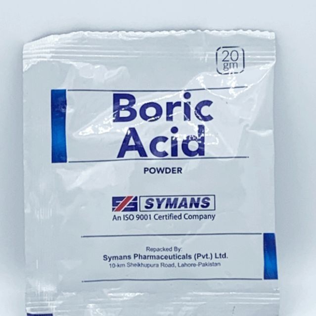 Boric Acid 20g Pouch for birds and pets as an antibacterial compound by ...
